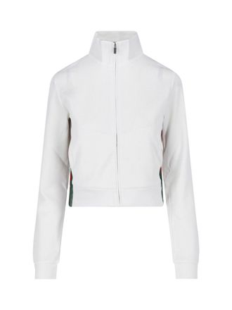 Gucci Cotton Jersey Zip Sweatshirt