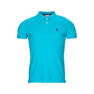 U.S.Polo Association Polo Piquet Shirt - - Tops - Herren - Blau - M