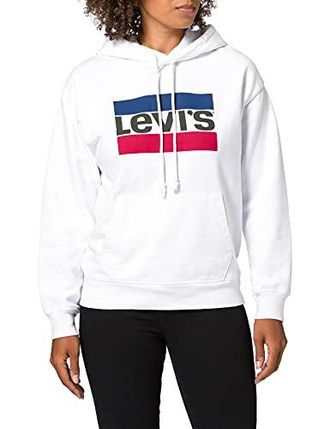 Levi's Graphic Standard Hoodie Femme Sportswear 2.1 White + (Blanc) M