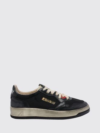 Autry Medalist Low Super Vintage Sneakers aus Kalbsleder mit Used-Effekt
