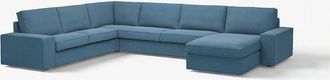 IKEA KIVIK 6er-Ecksofa m R&eacute;camiere