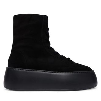 AGL Schn&uuml;rschuhe AGL Vibe Lowboot D946512PJV Schwarz