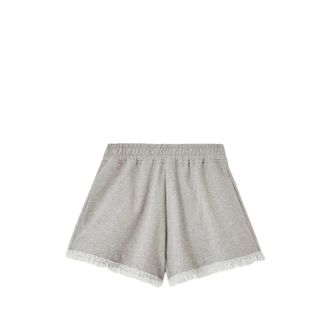 Ganni Short - - Shorts - Damen - Grau - L