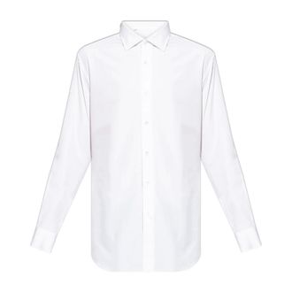 Brioni Homme, Chemises, Blanc, Taille: 4XL Chemise Classique