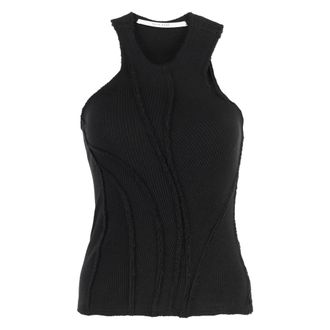 Talia Byre Baumwoll-Tanktop - - Tops - Damen - Schwarzk - S