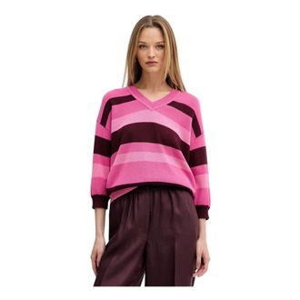 Marc Aurel V-Ausschnitt Strickware - - Knitwear - Damen - Mehrfarbig - S