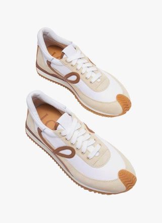 Loewe Flow Runner 2.0 niedrige Turnschuhe in gemischtem Samtleder