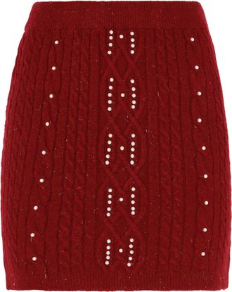 Faina Rock Frauen Burgund