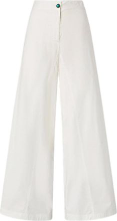 Pinko Pantalons D&eacute;contract&eacute;s - Blanc