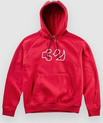 Thirty Two Team Tech Fleecejacke brick