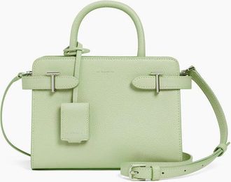 Le Tanneur Petit sac &agrave; main Emilie en cuir grain&eacute;