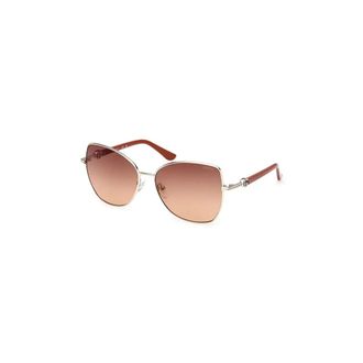 Guess Femme, Accessoires, Jaune, Taille: 59 MM Lunettes de soleil