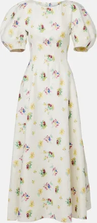 Gabriela Hearst Robe longue Ranya en lin