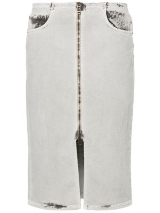 Haikure jupe crayon en jean - Gris