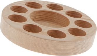 joyMerit Aromatherapie Geschenk Halter &Auml;therische &Ouml;le Flaschen Holz Aufbewahrung Display Geeignet f&uuml;r Nagellack, Duft&ouml;le, &Auml;therisches &Ouml;l