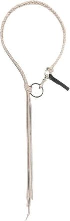 Our Legacy Collier Ladon tress&eacute; - Homme - Accessoires - Gris - Taille: ONE Size