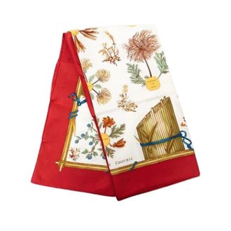 Herm&egrave;s Pre-owned Foulard Herbier de Gavarnie - Femme - Pre-owned - Multicolore - Taille: ONE Size