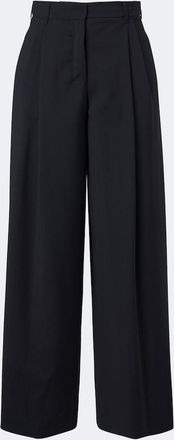 Max Mara Weite Hose aus Schurwolle
