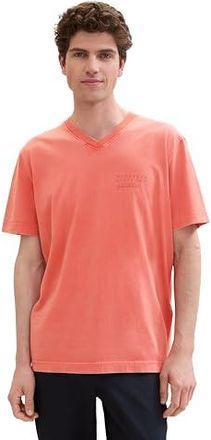 Tom Tailor 1041863 T-Shirt, 26202-flamingo Flower, L Homme