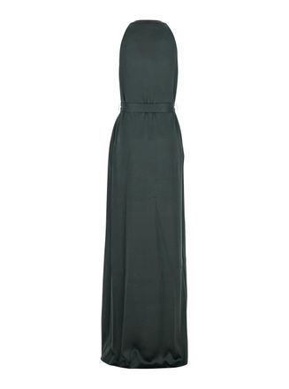 Tom Ford Halterneck Viscose Blend Dress - Green