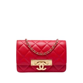 Chanel Pre-owned Quilted Flap Crossbody Bag - - Pre-owned - Damen - Rot - ONE SIZE
