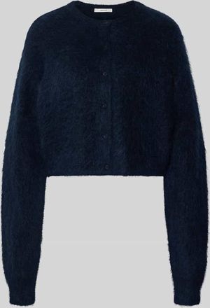 Gestuz Cropped Strickjacke mit Knopfleiste Modell debbie