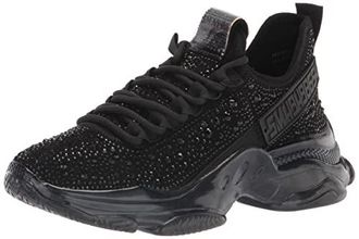 Steve Madden Femme Maxima-r Basket, Noir, 38 EU