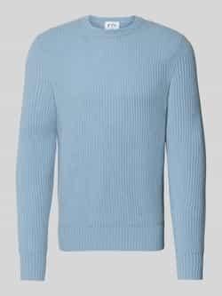 FTC Strickpullover aus Kaschmir mit Rundhalsausschnitt