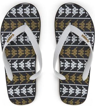 Kappa Zehentrenner 371D2UW White - Black - Green Military Bunt