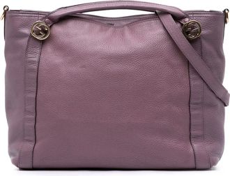 Gucci 2016-2025 mittelgroße Miss GG Satchel-Tasche - Violett