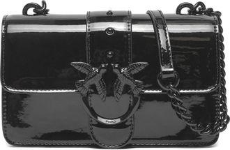 Pinko Handtasche Pinko Love One Mini Cl PE 24 PLTT 100059 A1JD Schwarz