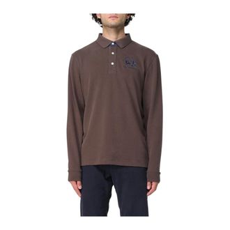 La Martina Polo Shirt - - Tops - Herren - Braun - S