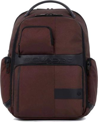 Piquadro Stylischer Rucksack - - Bags - unisex - Rot - ONE SIZE