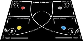 Generic Basketball-Trainingsmatte f&uuml;r Ballsport, rutschfest, Dribble Basketball, f&uuml;r Erwachsene, Schulteams, Trainer, Fitnessbegeisterte