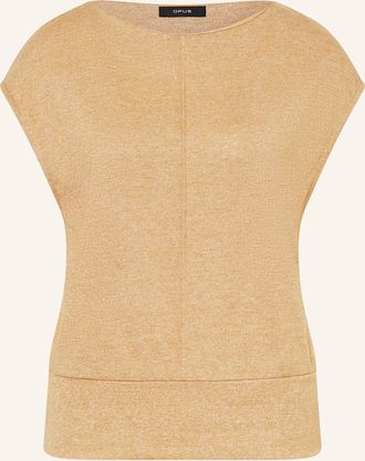 OPUS T-Shirt Siesa braun