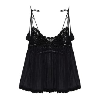 Ulla Johnson Bermuda Top - - Tops - Damen - Schwarzk - L