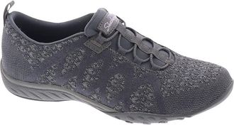 Skechers Damen Breathe Easy-Infi Knity Sneaker, Dunkelgrau, 38.5 EU