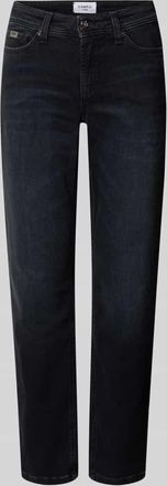 Cambio Regular Fit Jeans mit Label-Detail Modell PIPER CROPPED