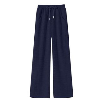 Generico Pantalon de surv&ecirc;tement ample pour femme large pantalon de jogging pour femme avec poches courbes, pantalon de surv&ecirc;tement ample avec cordon de serrag
