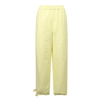 Stella McCartney Gelbe Jogger Style Hose - - Trousers - Damen - Gelb - XS