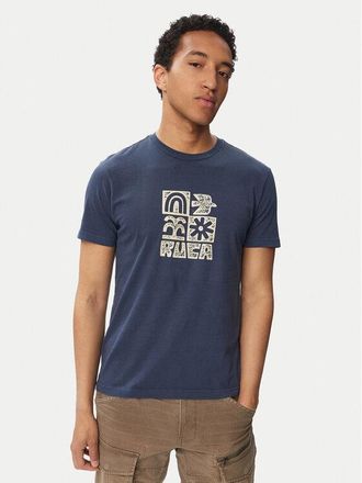 Rvca T-Shirt Mosaic 23A351543 Gr&uuml;n Regular Fit
