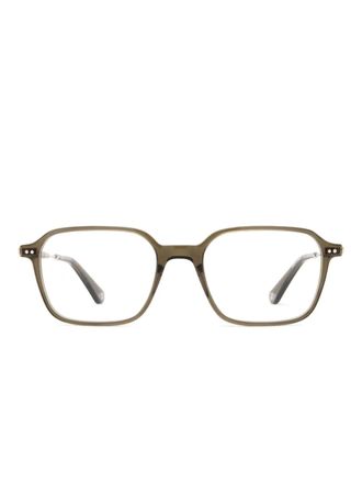 Police Brille mit eckigem Gestell - Gr&uuml;n