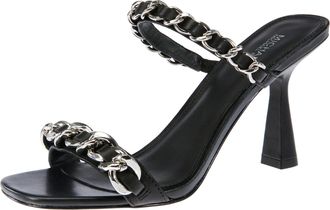 Michael Kors Damen Clara Sandal, Schwarz, 42 EU