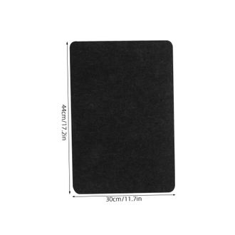 SOLUSTRE Hitzebest&auml;ndige Dicke Filz-unterlage f&uuml;r K&uuml;chenarbeitsplatte rutschfeste Isoliermatte f&uuml;r Ofen Hei&szlig;luftfritteuse Kaffeemaschine Sch&uuml;tzende Tischmatte