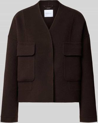 Rich & Royal Blouson aus Wolle mit Pattentaschen