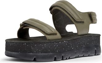 Camper Damen Oruga Up K201509 Sandal, Grün 006, 37 EU