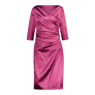 Talbot Runhof Cocktailkleid mit V-Ausschnitt - - Dresses - Damen - Lila - 2XL