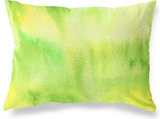 Bonamaison Le Jardin du Lin Kissen Zierkissenbezug Aquarell Thema Kissenbezug, Weich Bequem, Für Zuhause Autos Büro Sofa Wohnzimmer Couch Schlafzimmer Dekor, 35x