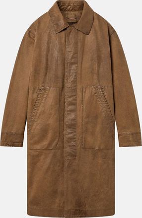 Golden Goose Wachsgewebter Trenchmantel