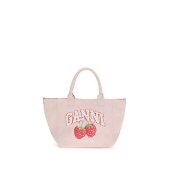 Ganni Mehrfarbige Recycelte Polyester Schultertasche
